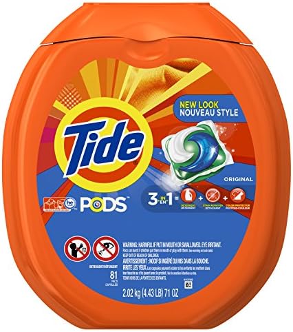 Tide PODS Original Scent HE Turbo Laundry Detergent Pacs, 71 Ounce ...