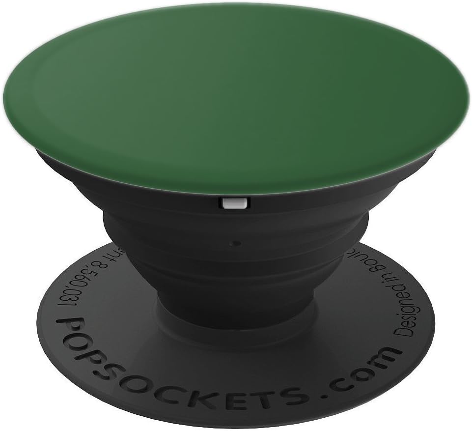 Amazon.com: Hunter Green PopSockets Grip and Stand for Phones and Tablets