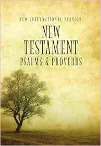 NIV, New Testament with Psalms and Proverbs, Pocket-Sized, Paperback ...