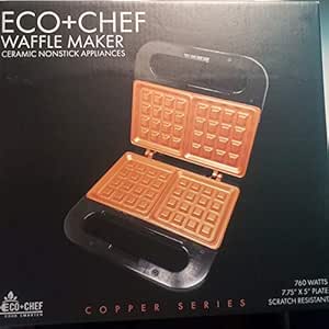 Amazon.com: Eco+Chef Copper Waffle Maker: Home & Kitchen