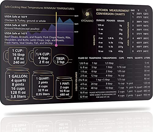 Mua Kitchen Conversion Chart Magnet - 10.5" x 6.5" Kitchen Conversion ...