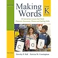 Amazon.com: Making Words Kindergarten: 50 Interactive Lessons that ...