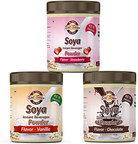 Eat Soya...BE SMART EAT SMART Soy Drink Powder 400gm - Vanilla ...