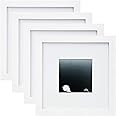 Amazon.com - Egofine 8x8 Picture Frame White, Made of Solid Wood for Table Top Display and Wall ...