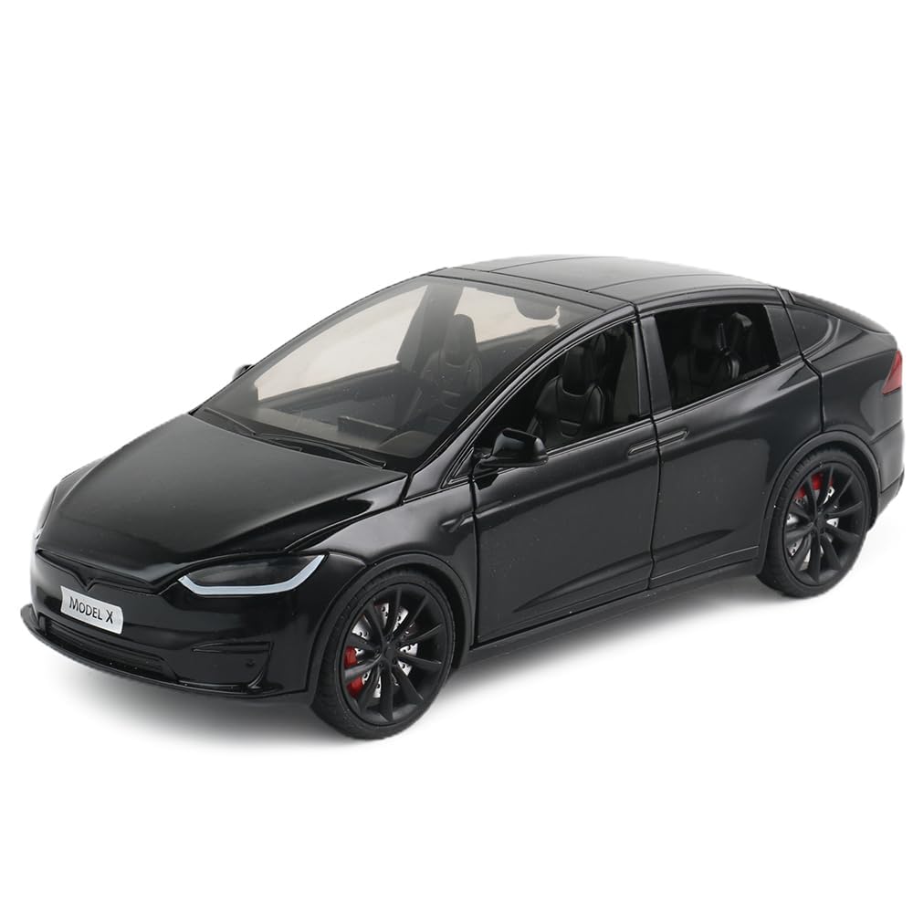 Model X Toy Car 1/24 Diecast Model X Model Car Pull Back Vehicles with ...
