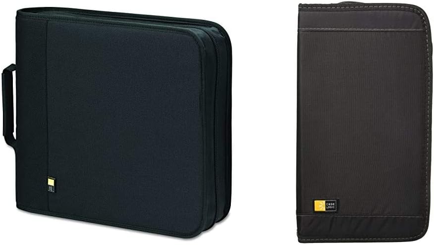 Amazon.com: Case Logic BNB-208 208 Capacity CD/DVD Prosleeve Nylon ...