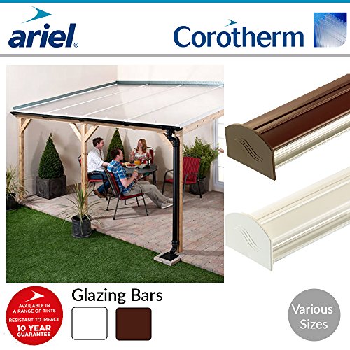 ariel-corotherm-brown-polycarbonate-roofing-sheet-glazing-bar-accessory