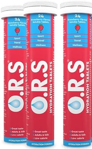 Ors Hydration Tablets With Electrolytes, Vegan, Gluten And Lactose Free ...