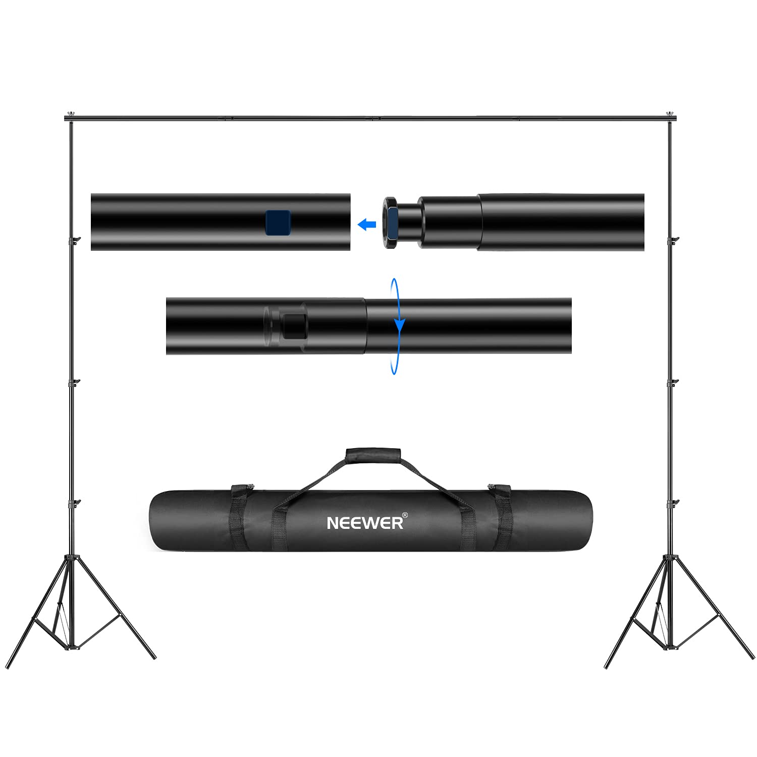Mua Neewer® Background Stand Support System 2.6M x 3M/8.5ft x 10ft Kit ...