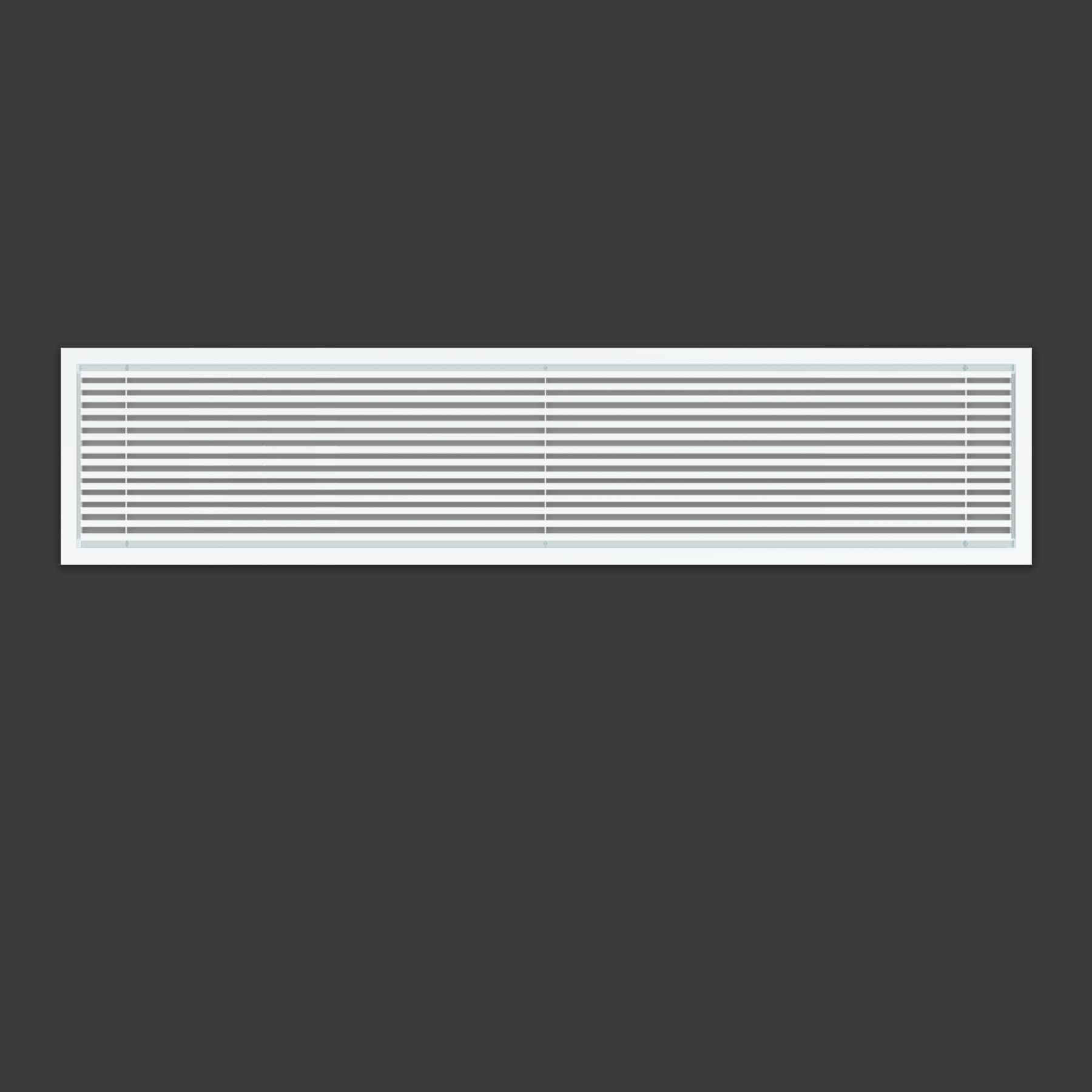Powrocket Linear Bar Air Grille 36" X 8", Aluminum Air Supply/Return ...