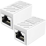 Amazon.com: UGREEN RJ45 Coupler 2 Pack in Line Coupler Cat7 Cat6 Cat5e ...