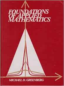 Amazon.com: Foundations of Applied Mathematics: 9780133296235 ...