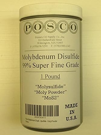 Pure Molybdenum Disulfide Powder - 1 pound - Super Fine Grade ...