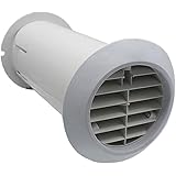 Manrose high rise building ventilation outlet ducting kit, 100mm ...
