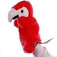 Amazon.com: Plush Parrot Hand Puppets Birds Stuffed Animals Toys for ...