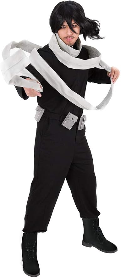 Amazon.com: miccostumes Men's Eraserhead MHA Hero Shota Aizawa Cosplay ...