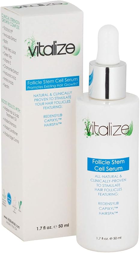 Amazon.com: Vitalize Hair Follicle Stem Cell Serum: Redensyl: Health ...