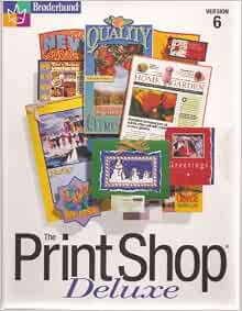 The Print Shop Deluxe Version 6 (For Windows) 6 Cds Plus Install CD and ...