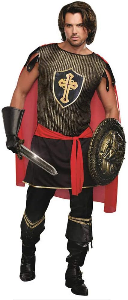 Men's Knight Costume-Adults Halloween Christmas Party Cosplay Armor ...