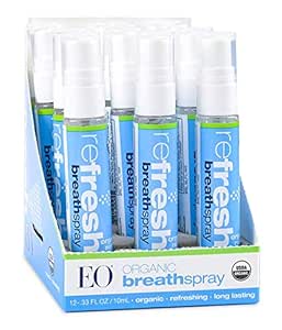 Amazon.com : EO Organic Breath Spray: Instantly Refreshing, 0.33 Ounce ...