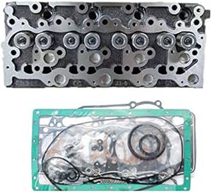 Amazon.com: Cylinder Head 6655153 7327327 For Kubota V2203 V2203T ...