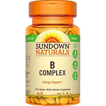 Amazon.com: Sundown Naturals B Complex, Super Maxi, 200 Caplets: Health ...