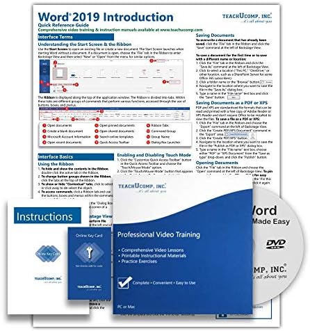 Learn Microsoft Word 2019 and 365 DELUXE Training Tutorial Package ...