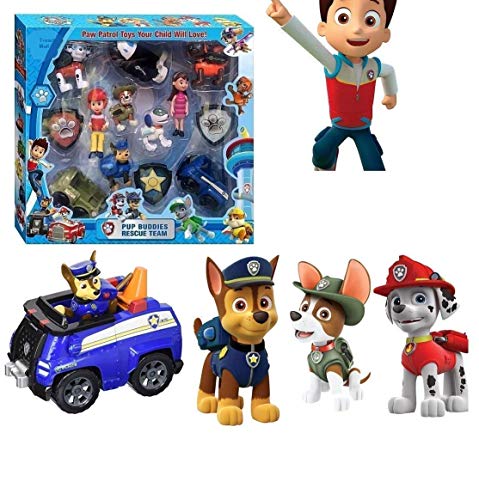 Buy HS INTERNATIONAL 3 in 1 Power Patrol Pup Buddies Hero, Action Pack ...