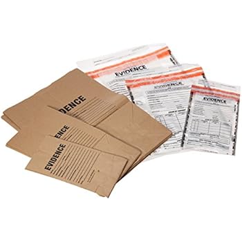 Amazon.com: Crime Scene Paper Evidence Bags (Medium): Health & Personal ...