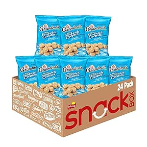 Amazon.com: Grandma's Mini Cookies, Vanilla Crème, 3.71 Ounce (Pack of ...