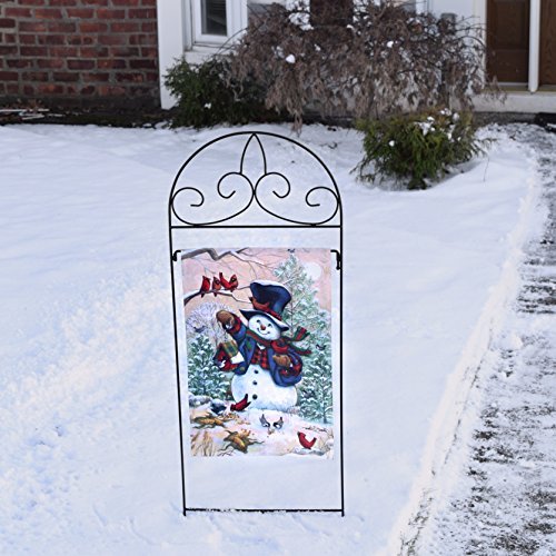 Gray Bunny GB-6872 Garden Flag Stand, Flag Arbor, 14.75 inches Wide, 50 ...