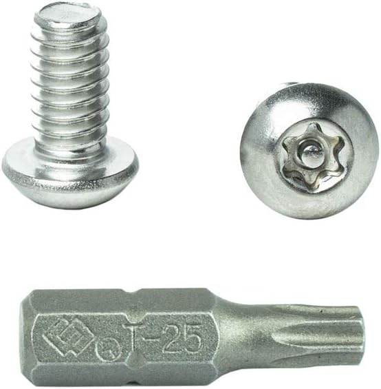 Amazon 10 24 X 1 2 Button Head Torx Security Machine Screw Bolt Includes Bit Fully amazon-10-24-x-1-2-button-head-torx-security-machine-screw-bolt-includes-bit-fully