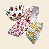 54 Pink floral cupcake cases - Muffin Cases: Amazon.co.uk: Kitchen & Home