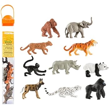 Amazon.com: Safari Ltd. TOOB – Endangered Species Land Animals ...