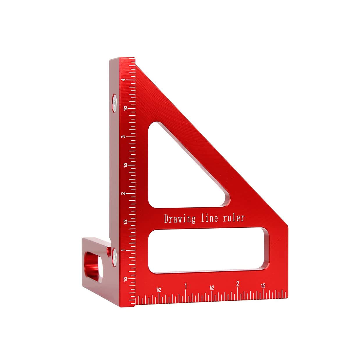 Mua Imperial 3D Multi-Angle Measuring Ruler,45/90 Degree Aluminum Alloy ...