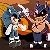 15.5 Inch Sonic Lord X Plush, Evil Sonic.exe Stuffed Plush Toy, Sonic ...