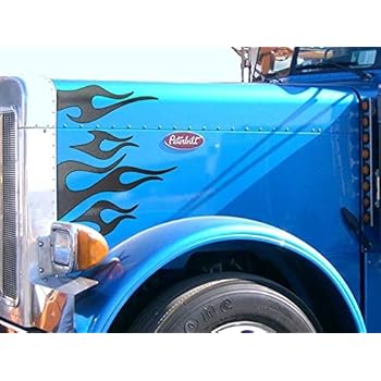 Amazon.com: East Coast Vinyl Werkz Big Rig Decals - No. 10 Hot Rod ...