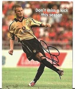David Beckham Soccer Legend Signed Autographed 4x5 Photo Card W/coa ...