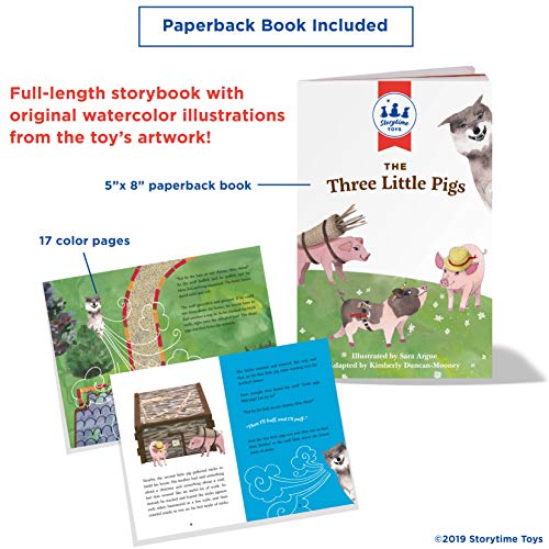 STORYTIME TOYS The Three Little Pigs Book and Toy Set Toys Games Toys ...