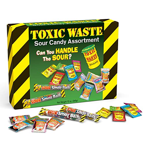 TOXIC WASTE | Exclusive Sour Candy Variety Pack | 3 Different Hard Sour ...
