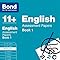 Bond 11+: English Assessment Papers: 10-11+ years Book 1: Amazon.co.uk ...
