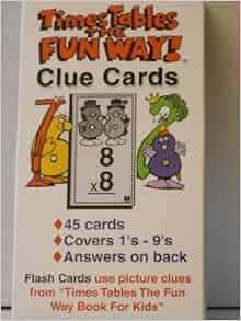 Times Tables the Fun Way: Clue Cards: 9781883841447: Amazon.com: Books