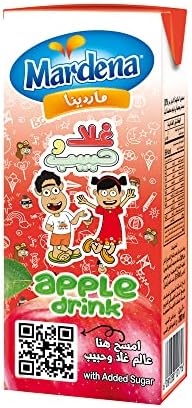 سعر عصير تفاح 10٪ بسعة 200 مل من ماردينا، عبوة من 27 قطعة فى السعودية ...