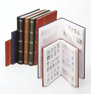 Amazon.com: Lindner Stamp Album Stockbook Standard / 48 White Pages ...