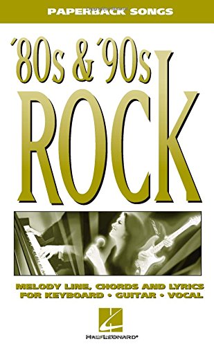 '80s & '90s Rock (Paperback Song Series): Various: 0073999682502 ...