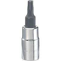 Amazon.com: Craftsman Torx Bit Socket, 1/4-in. Drive, T20 (CMMT42662) : Tools & Home Improvement