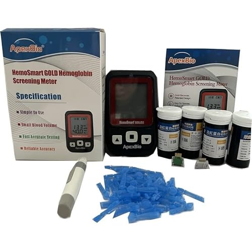 Healthcaretuye Hemoglobin Meter Hemoglobin Analyzer Anemia Monitor ...