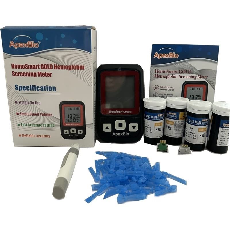 Healthcaretuye Hemoglobin Meter Hemoglobin Analyzer Anemia Monitor ...