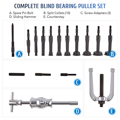 Slide Hammer Orion Otor Tech Blind Hole Collet Bearing Race And Seal ...