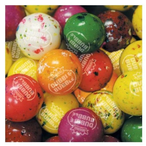 Amazon.com : Concord Dubble Bubble Gum Balls Blue Raspberry (0.94'')-1 ...